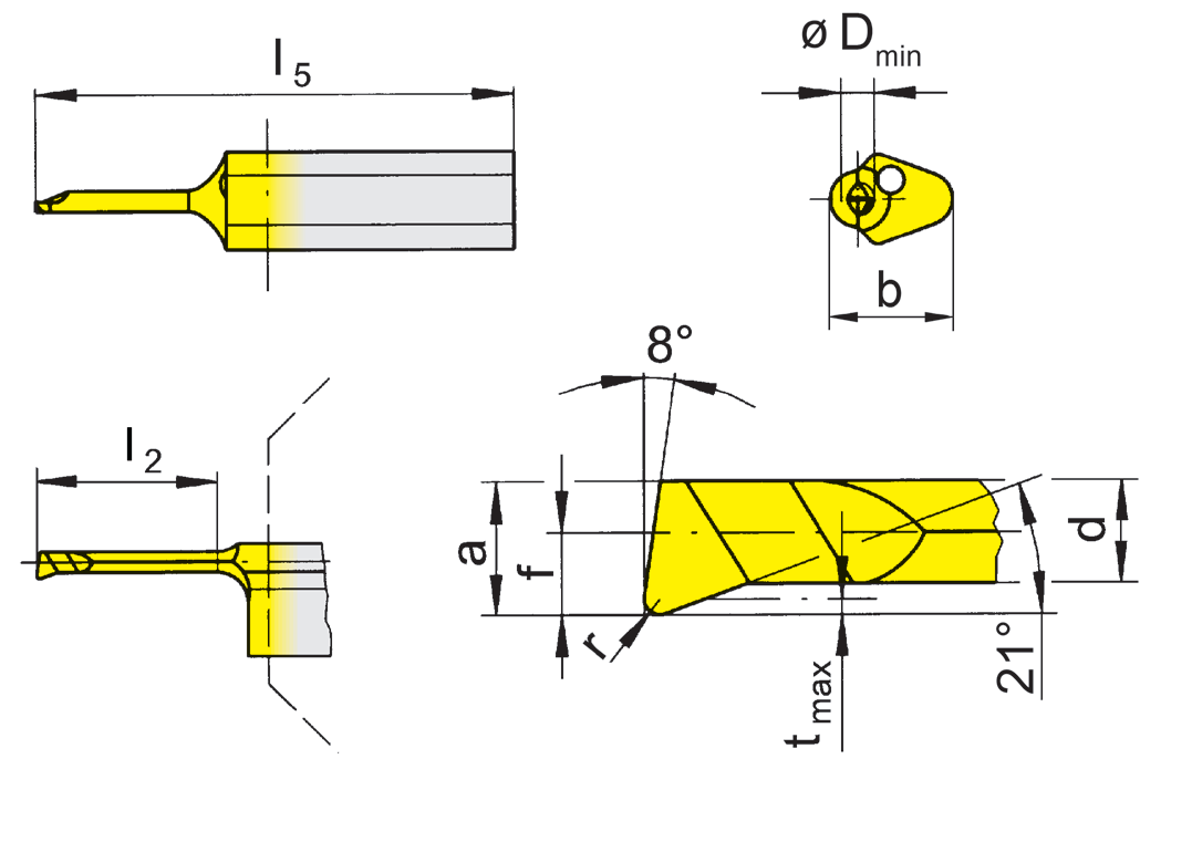 Horn Supermini Insert 105 A64