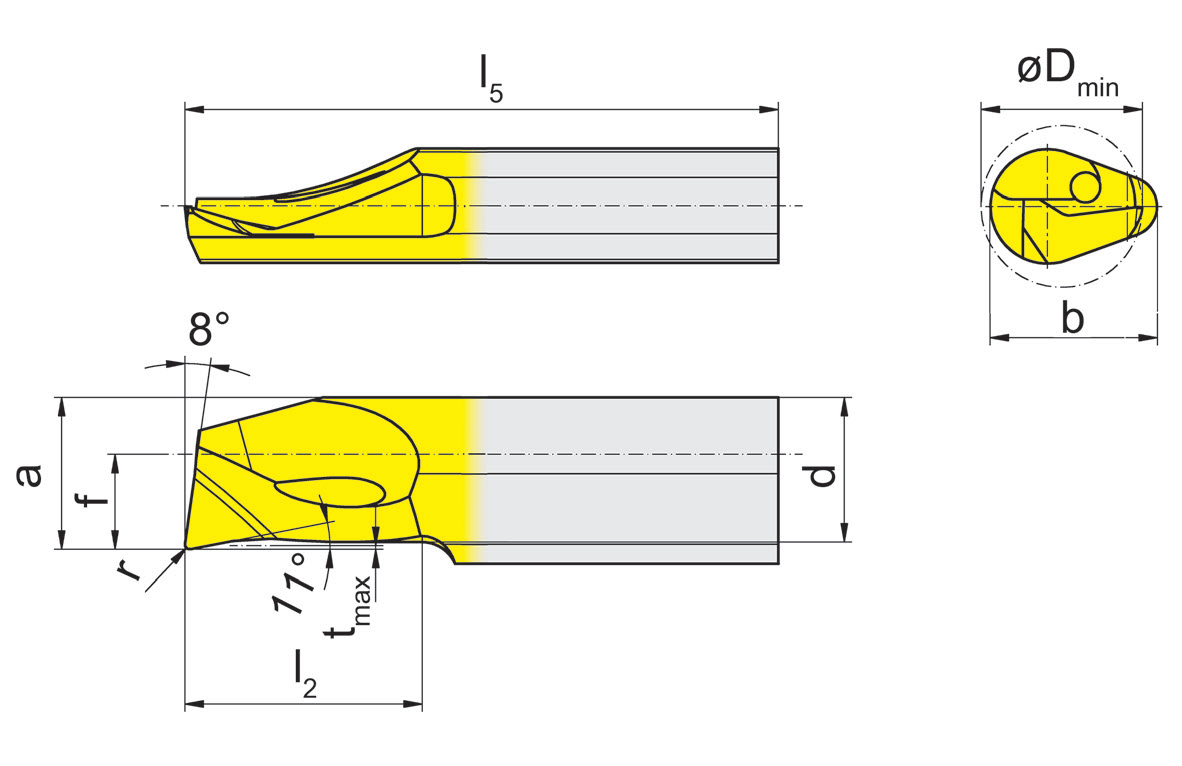 Horn Supermini Insert 105 A77