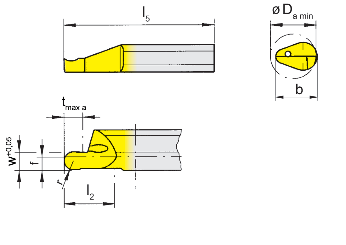 Horn Supermini Insert 105 A106