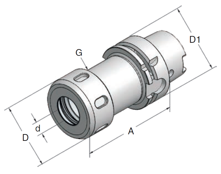 Zuern HSK Collet chucks for collets DIN 6388 / ISO 10897