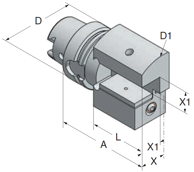 Zuern HSK HSK-T turning toolholder