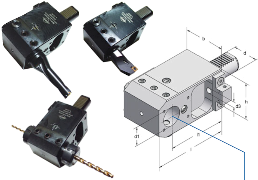 Zuern VDI 40 Combi-toolholders