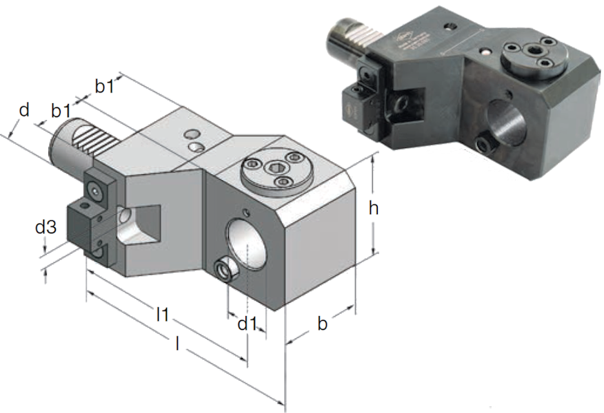 Zuern VDI 30 VDI 40 Combi-toolholders
